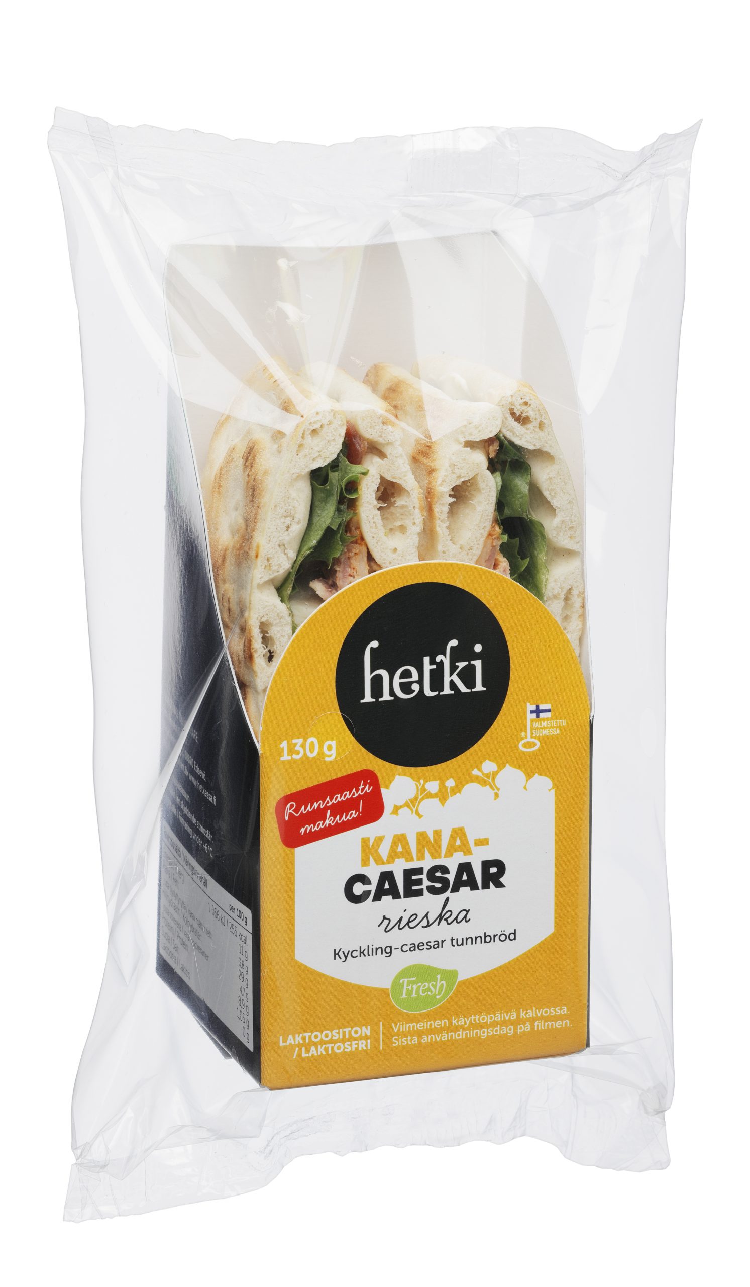 Hetki Rieska Kana caesar 130g Hetkess Hetki Rieska Kana caesar 130g Hetkess